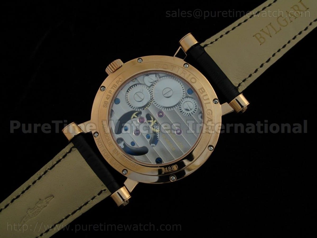 Sotirio Bulgari Tourbillon Quantieme Perpetuel RG - Puretime Watches