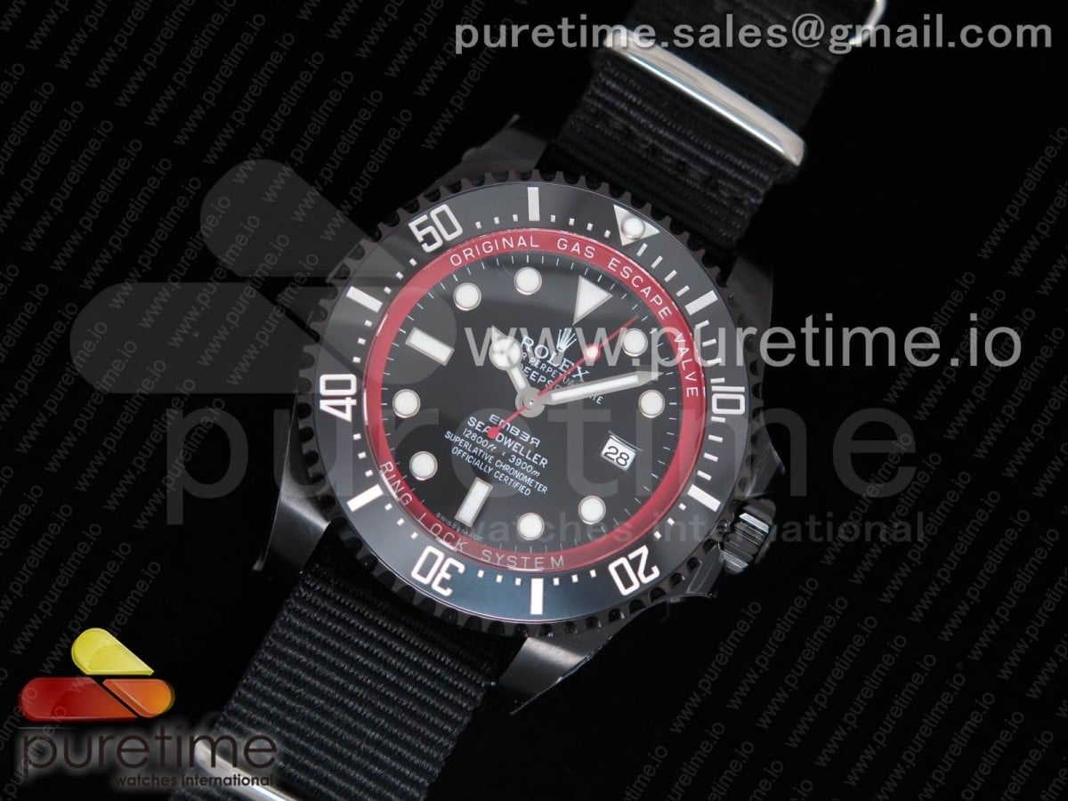 Sea-Dweller 116660 Bamford PVD VRF Best Edition Black Dial on Black ...